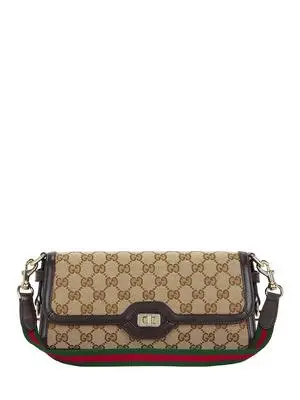 Gucci Gucci Luce Shoulder Bag Beige