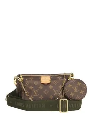 LOUIS VUITTON Louis Vuitton Monogram Multi Pochette Accessoires Shoulder Bag Brown