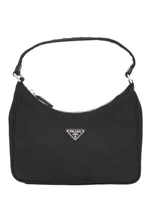 Prada Mini Re-edition 2000 Re-nylon Shoulder Bag - Black