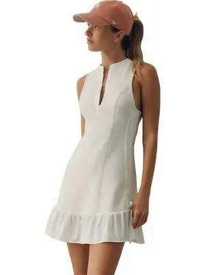 Daily Practice Aloe Mini Dress - Light Grey