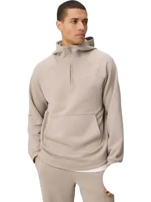 FABLETICS Fabletics Gridtech Quarter Zip Hoodie Brutalist Khaki