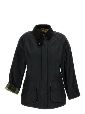 Barbour Beadnell Wax Jacket - Green