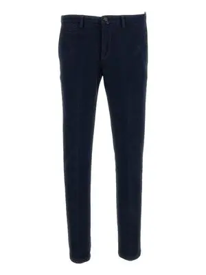 BRIGLIA 1949 Twill Trousers - Blue