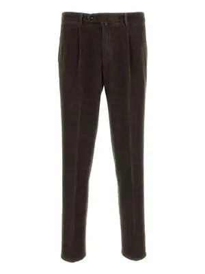 BRIGLIA 1949 Pantaloni A Coste - Marrone