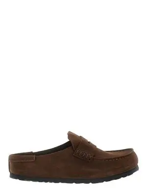 BIRKENSTOCK Birkenstock Naples Suede Loafers Marrone