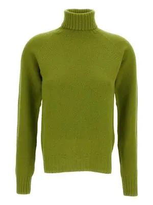 DRUMOHR Maglione Dolcevita In Lana - Verde