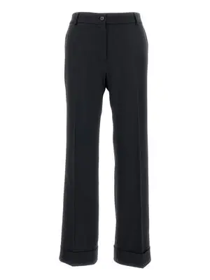 Alberto Biani Charlie Gab Trousers - Black
