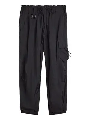 Adidas Y-3 Gradient 3-stripes Nylon Cargo Pants - Black