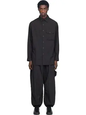 Adidas Y-3 Gradient 3-stripes Nylon Cargo Pants - Black
