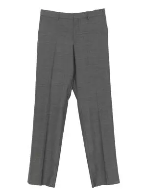 Moschino Tailored Trousers With Belt Loops - Grey