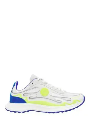 Casablanca Stade Logo Low-top Sneakers - Blue/lime
