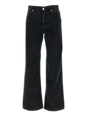 HAIKURE Velvet Trousers - Black