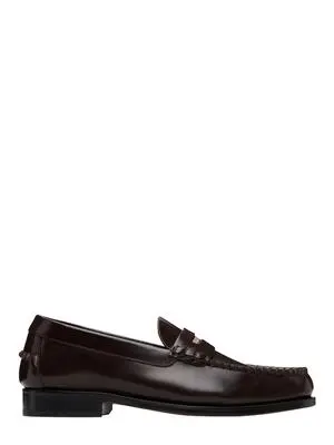 Paul Smith Lido Stripe Penny Loafers - Brown