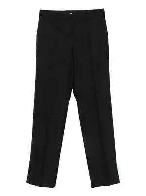 Moschino Tailored Trousers With Belt Loops - Black
