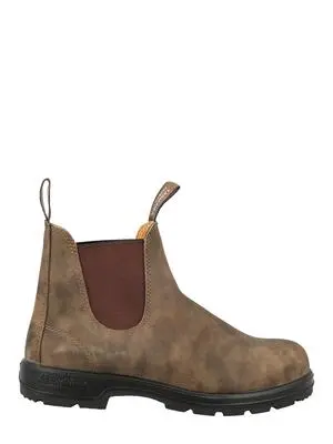 Blundstone Round Toe Pull-on Ankle Boots - Brown