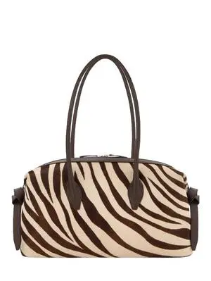 Yuzefi Brioche Duffle Savanna Pony - Nude