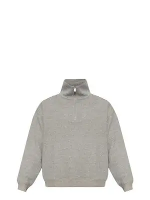 FRAME Frame Relaxed Zip Up Sweatshirt No