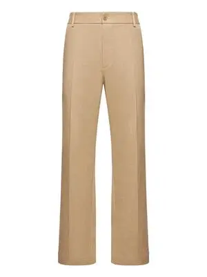 Moncler Tailored Cotton Pants - Beige