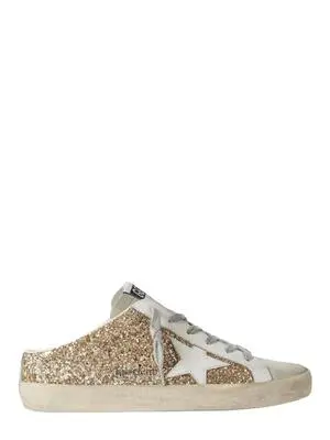 GOLDEN GOOSE Low-top Sequined Casual Sneakers - Nude