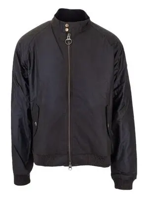 Barbour X Steve Mcqueen Merchant Wax Jacket - Black