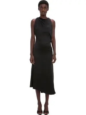 Victoria Beckham Victoria Beckham Sleeveless Twist Dress Black