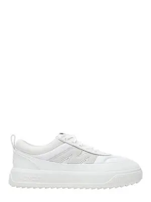 Moncler Altive Suede And Nubuck Leather Lace-up Sneakers - White