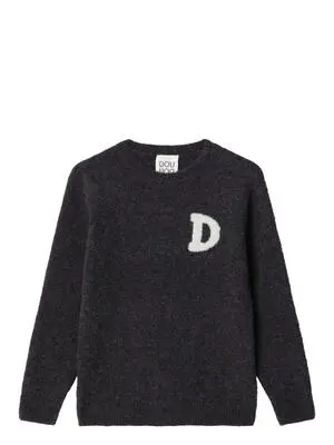 DOUUOD Ebony Bouclé Knit Sweater - Brown
