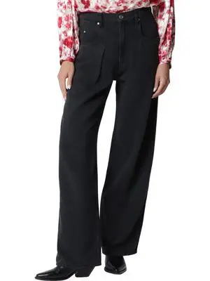 Isabel Marant Étoile ISABEL MARANT Rodayna Wide-Leg Jeans Black