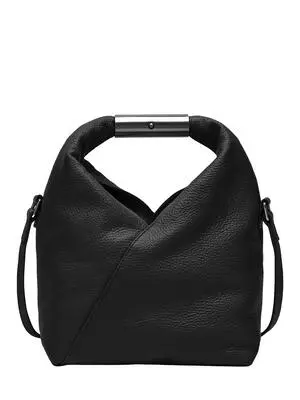 MAISON MARGIELA MM6 Maison Margiela Japanese Bag Jewel Handle Classic Calf Leather Black