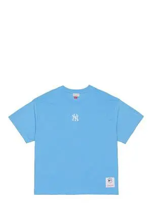 Mitchell & Ness New York Yankees Insignia Premium T-shirt - Light Blue