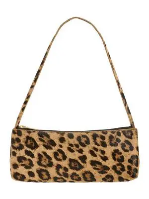 MANSUR GAVRIEL Gaia Genuine Calf Hair Baguette Bag - Leopard