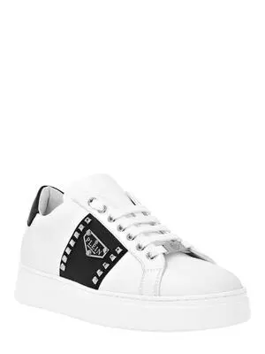 Philipp Plein Philipp Plein Hexagon Luxe Low-Top Sneakers White/black