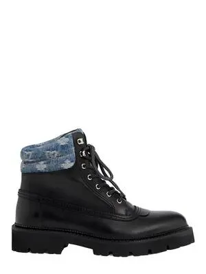 Dsquared2 Monogram Ankle Boots - Black