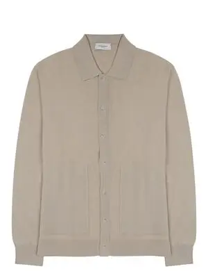 PAOLO PECORA MILANO Camicia In Maglia Di Cotone - Beige
