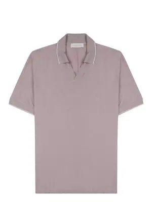 LUIGI GENTILE Polo In Cotone - Pink