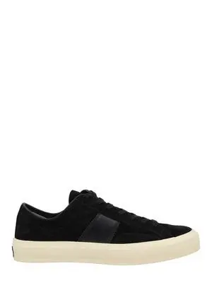 TOM FORD Cambridge Suede Sneakers - Black
