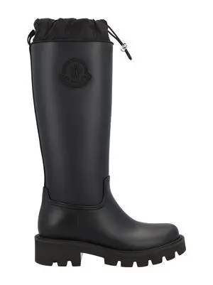 Moncler Kickstream High Rain Boots - Black