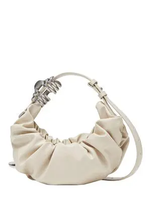 DIESEL® Mini Bag With Adjustable Strap And Removable Hair Clip - Bianco