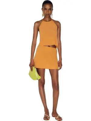 REFORMATION Nina Knit Two Piece Set - Orange