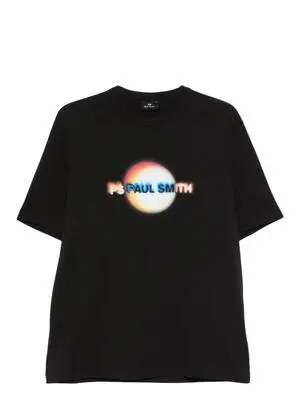 Paul Smith Classic Organic Cotton Mini Tee For - Black