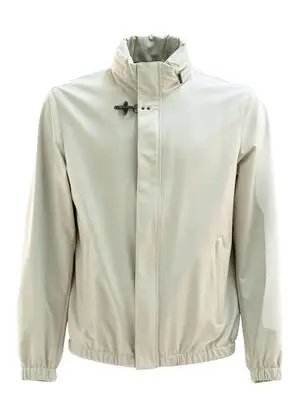 FAY Tailored Jacket With Toggle Closure - Ivory
