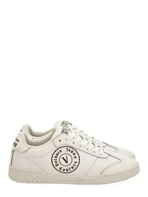 Versace Classic Leather Sneakers - White