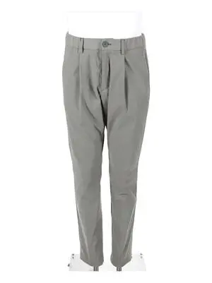 Herno Soft Technical Fabric Tailored Trousers - Grey