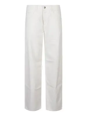 ICON DENIM LOS ANGELES ICON DENIM High-Rise Wide-Leg Jeans White