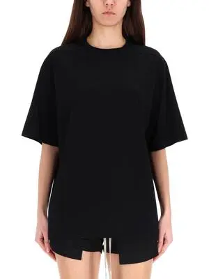 Rick Owens Oversized Cotton T-shirt - Black