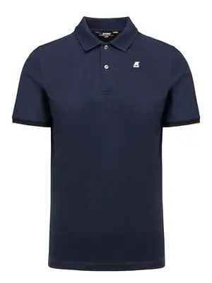 K-WAY Short-sleeve Polo Shirt - Navy