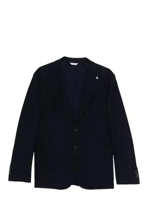 MANUEL RITZ Cotton Blazer - Navy