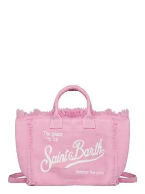 MC2 SAINT BARTH Linen Handbag - Pink