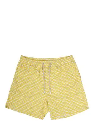 MC2 SAINT BARTH Printed Swimwear - Yellow