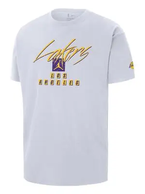 JORDAN Los Angeles Lakers Courtside Statement Edition Nba Max90 T-shirt - White